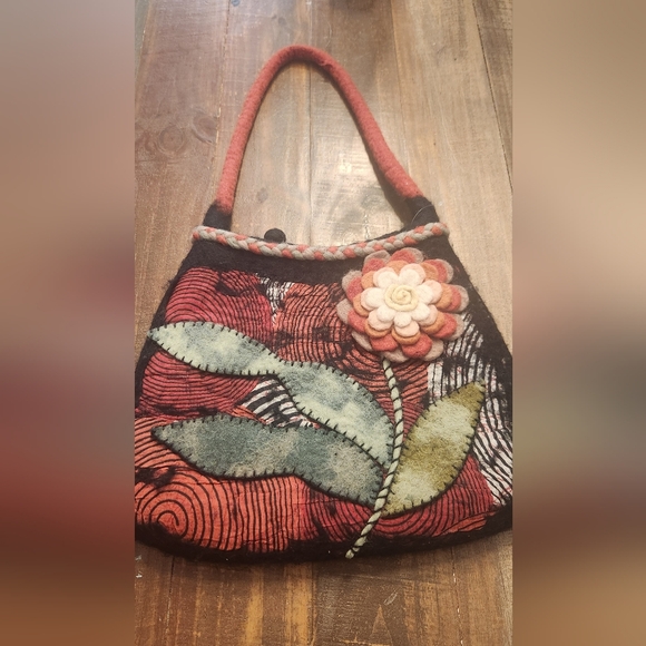 Handmade | Bags | Vintage Wool Handbag | Poshmark